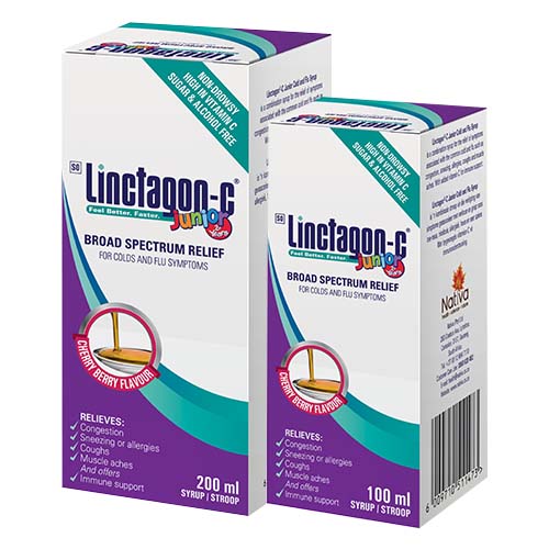 C Junior Cold Flu Syrup Linctagon