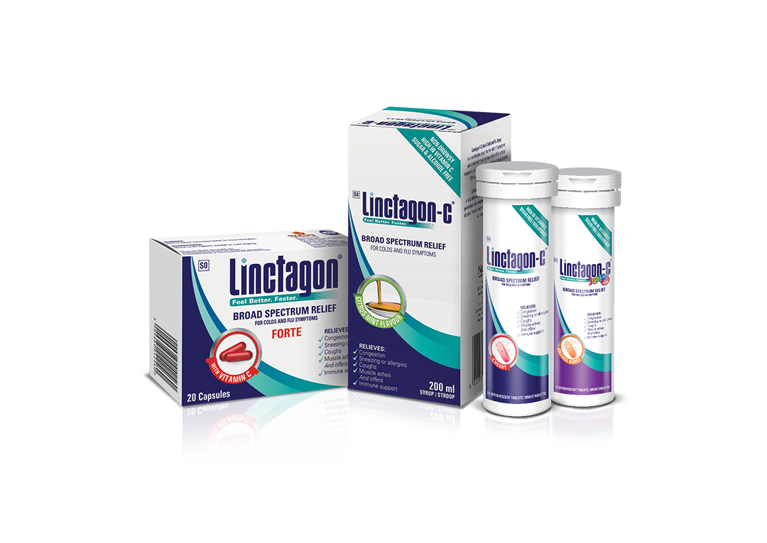 Linctagon | All-in-One Support for Cold & Flu Symptoms
